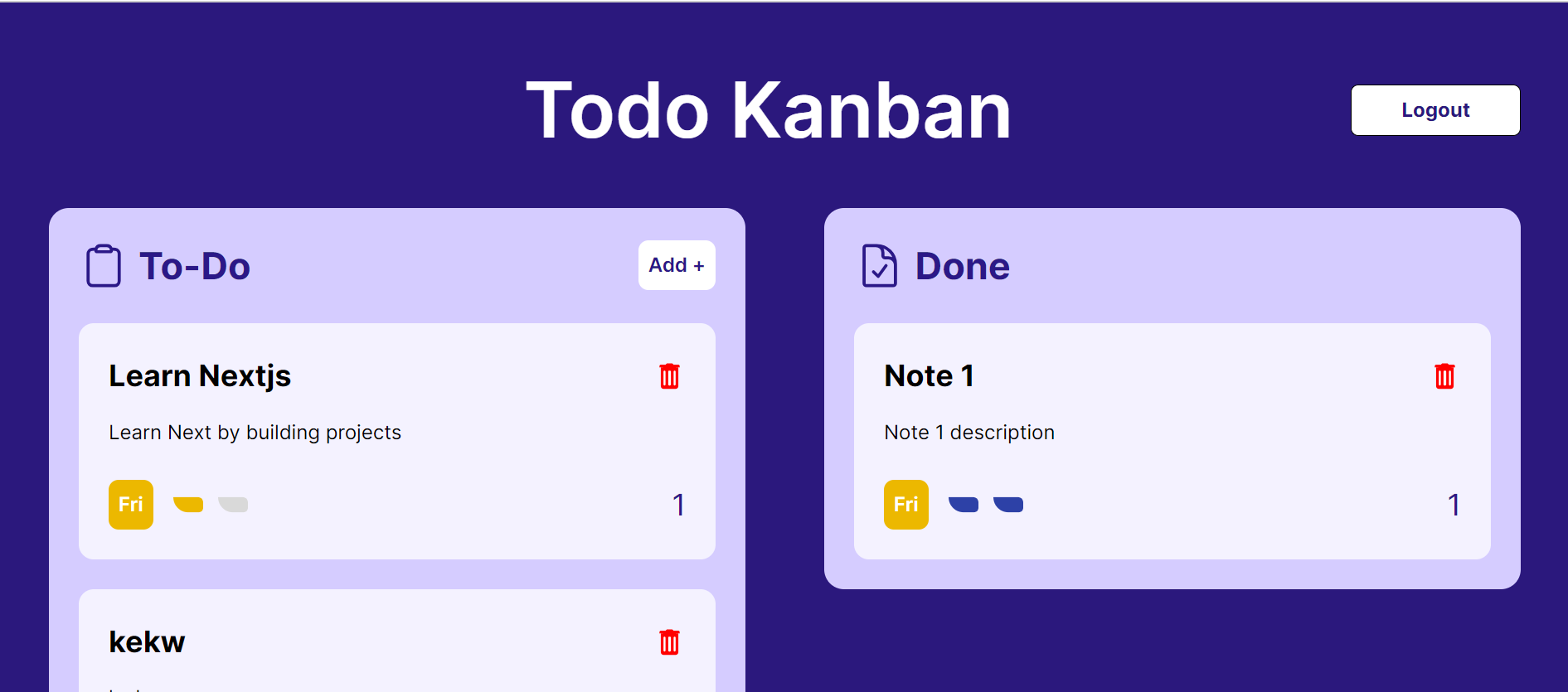 Todo Kanban Todo Kanban